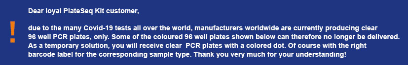 PlateSeq Kits - Your Prepaid Solution for our PlateSeq Service