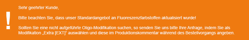 Custom DNA Oligos in Tubes